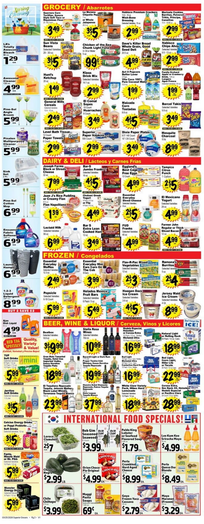 Superior Grocers Weekly Ad Mar 25 – Mar 31, 2026