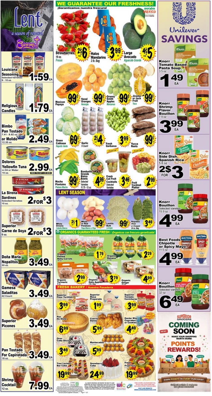 Superior Grocers Weekly Ad Mar 25 – Mar 31, 2026