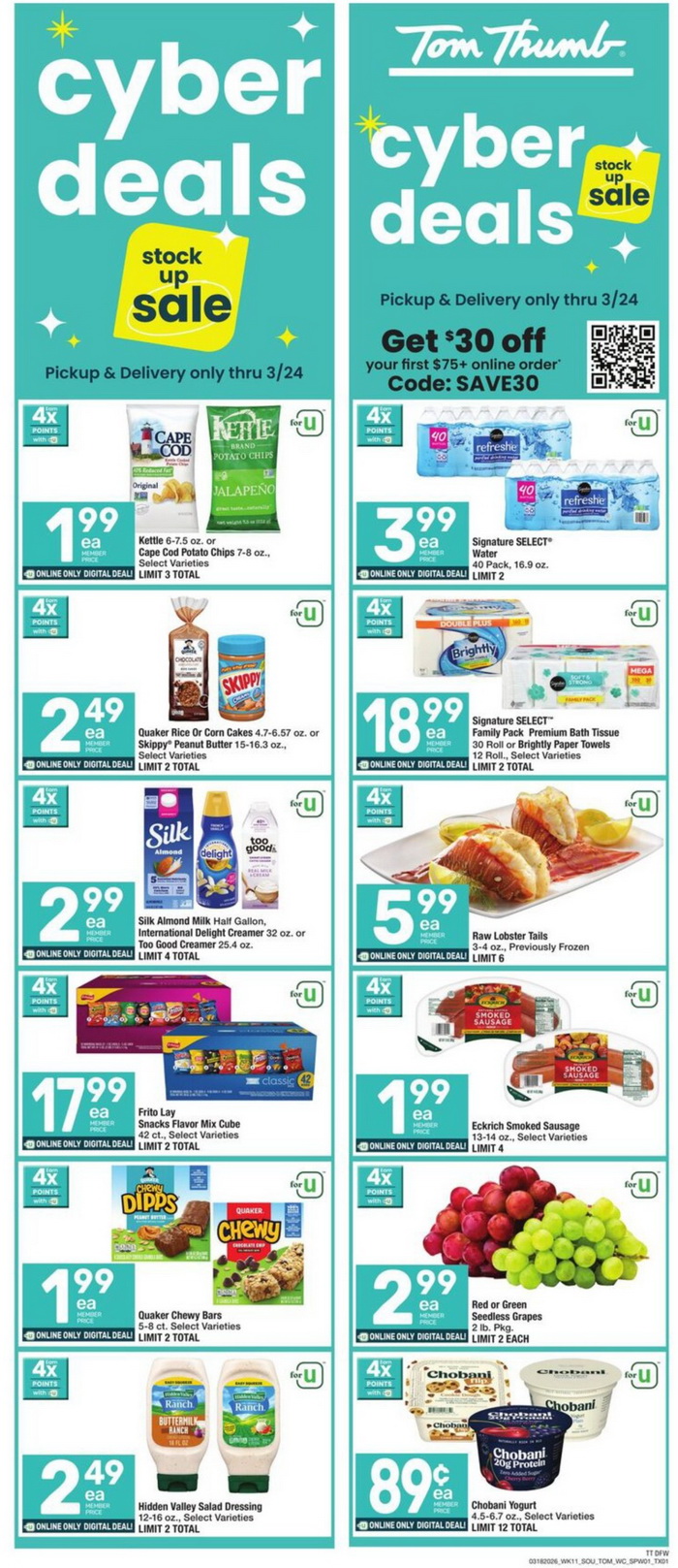 Tom Thumb Weekly Ad Mar 18 – Mar 24, 2026