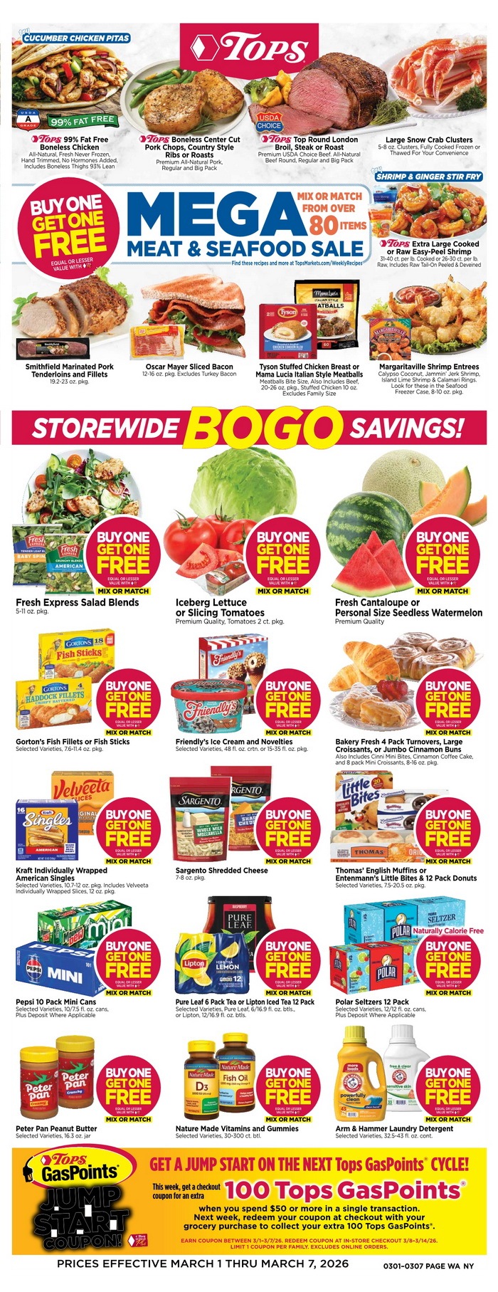 Tops Weekly Ad Mar 01 – Mar 07, 2026