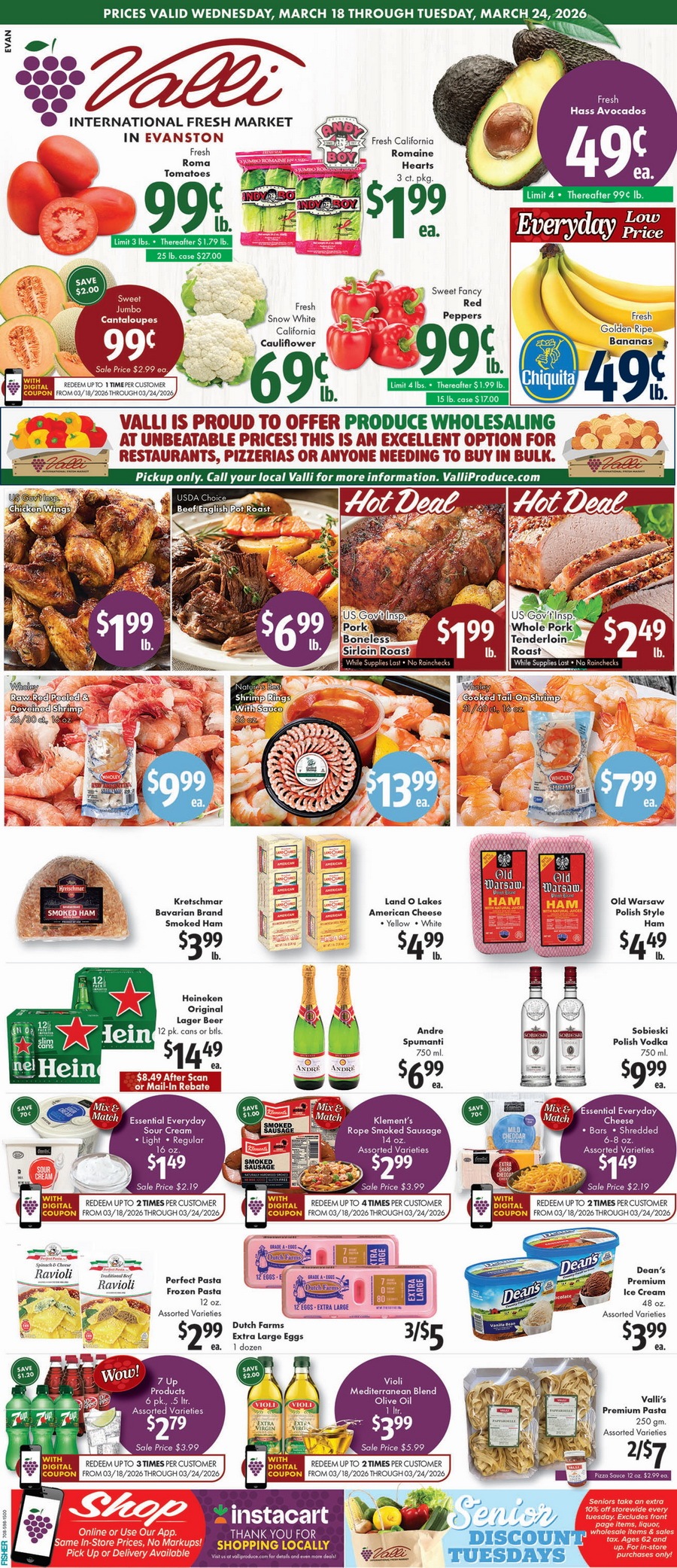 Valli Produce Weekly Ad Mar 18 – Mar 24, 2026