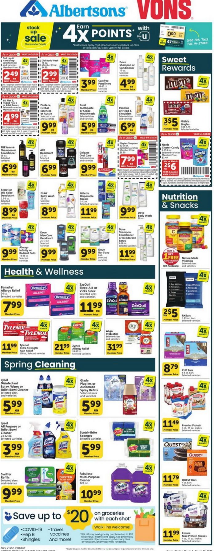 Vons Weekly Ad Mar 04 – Mar 10, 2026