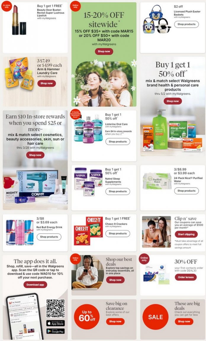 Walgreens Weekly Ad Mar 08 – Mar 14, 2026 (Easter Promotion Included)