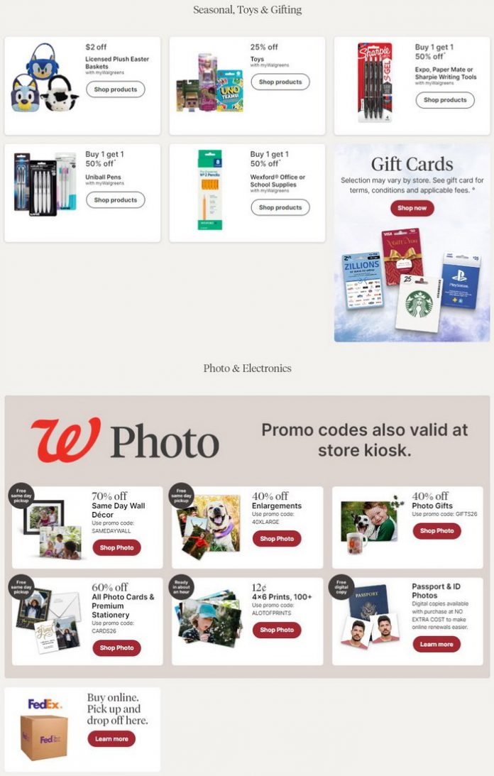 Walgreens Weekly Ad Mar 08 – Mar 14, 2026 (Easter Promotion Included)