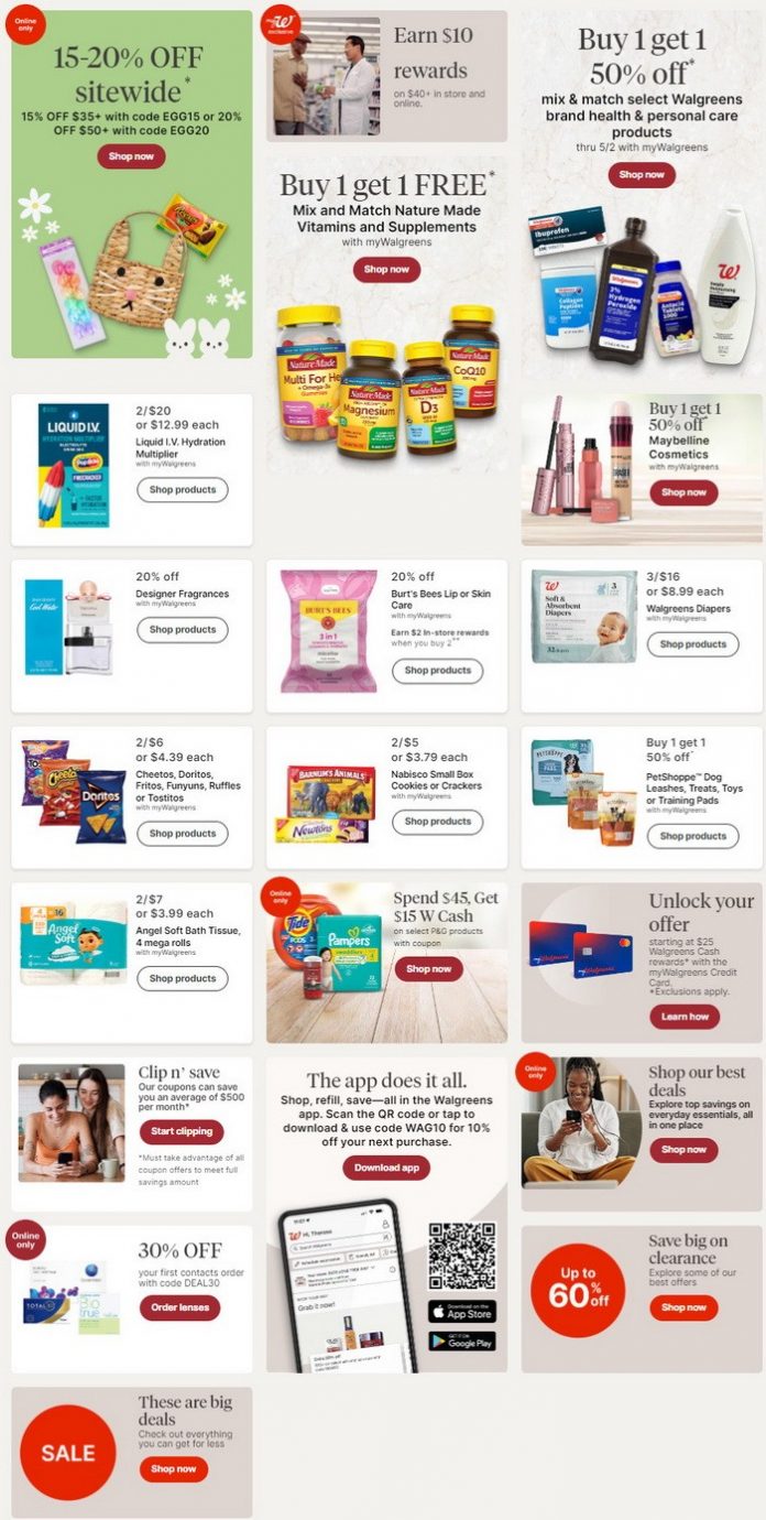 Walgreens Weekly Ad Mar 29 – Apr 04, 2026 (Easter Promotion Included)