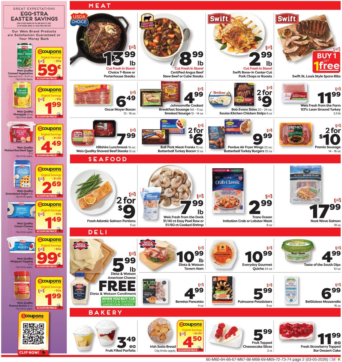 Weis Markets Weekly Ad Mar 05 – Mar 11, 2026 (Saint Patrick's Day ...