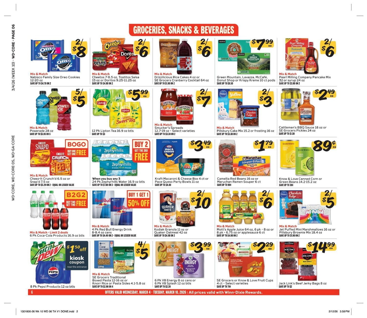 Winn-Dixie Weekly Ad Mar 04 – Mar 10, 2026