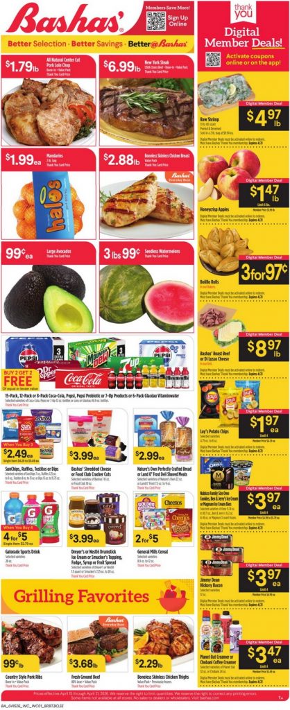 Bashas Weekly Ad Apr 15 – Apr 21, 2026