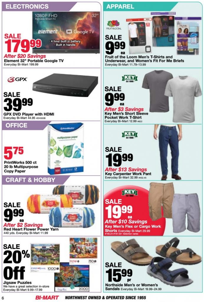 Bi-Mart Membership Savings Book Apr 14 – Apr 27, 2026