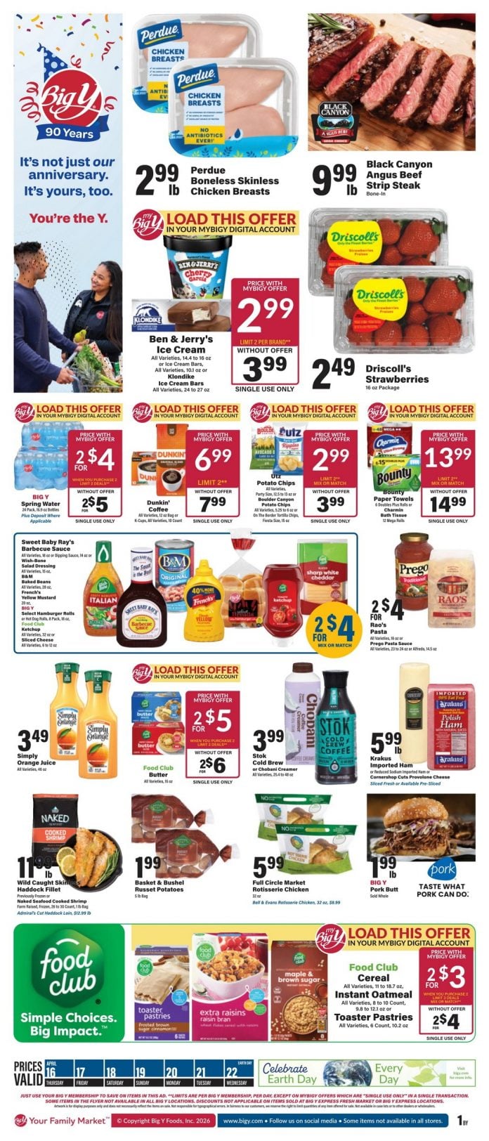 Big Y Weekly Ad Apr 16 – Apr 22, 2026