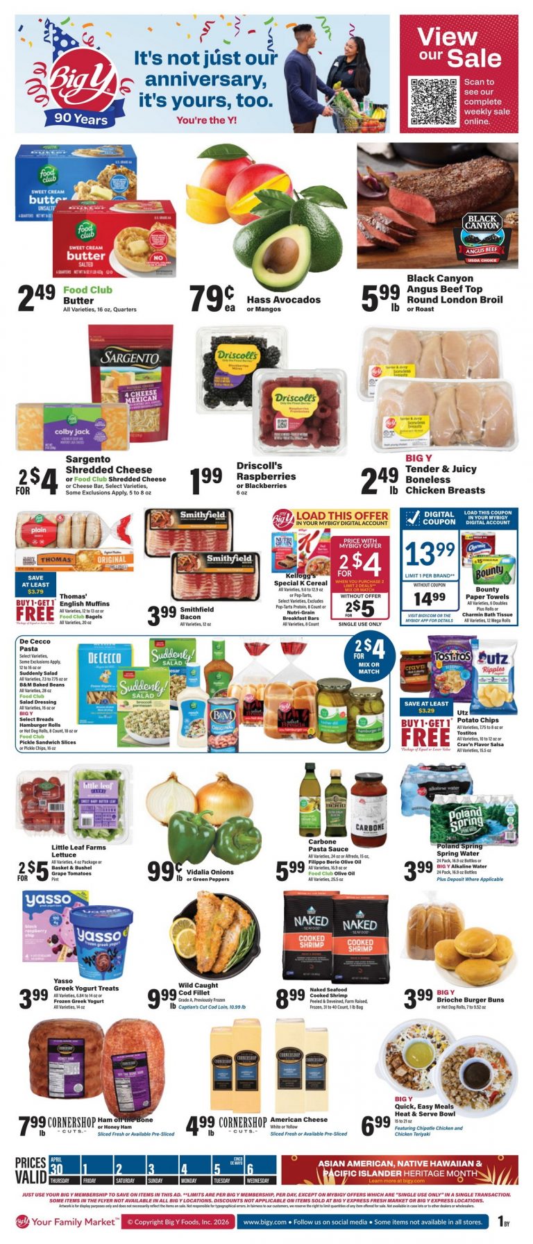 Big Y Weekly Ad Apr 30 – May 06, 2026