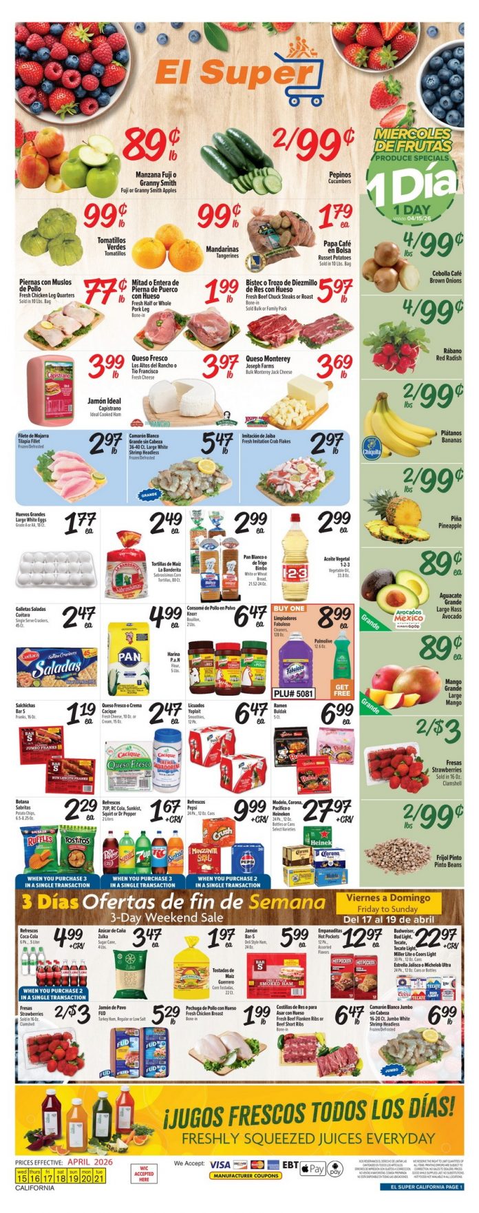El Super Weekly Ad Apr 15 – Apr 21, 2026