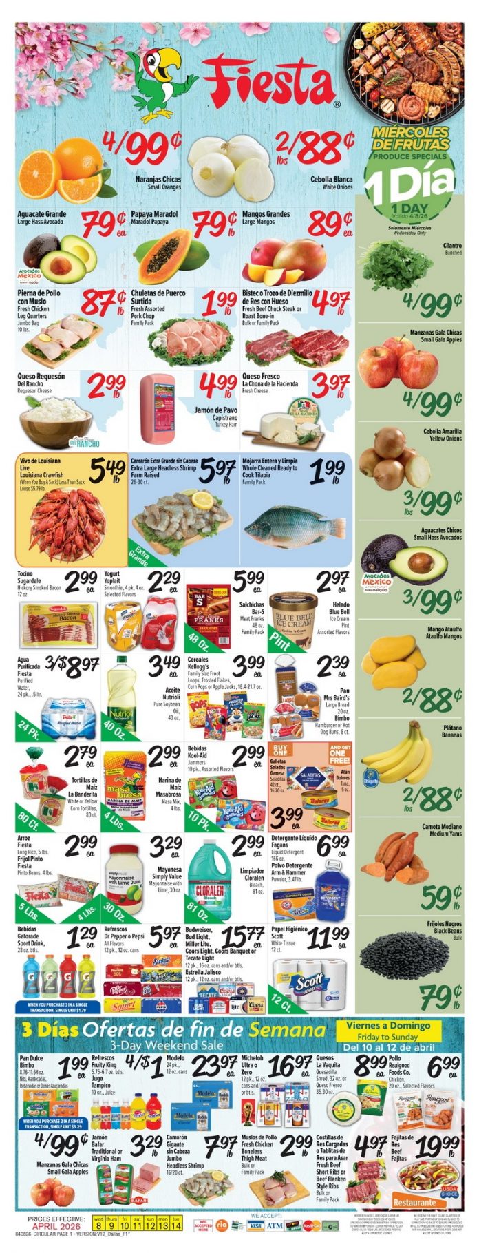Fiesta Mart Weekly Ad Apr 08 – Apr 14, 2026