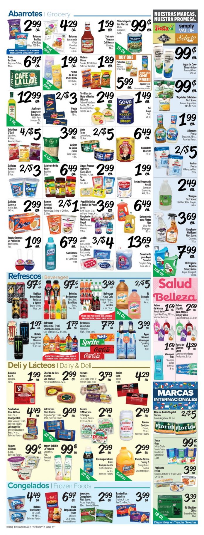 Fiesta Mart Weekly Ad Apr 08 – Apr 14, 2026