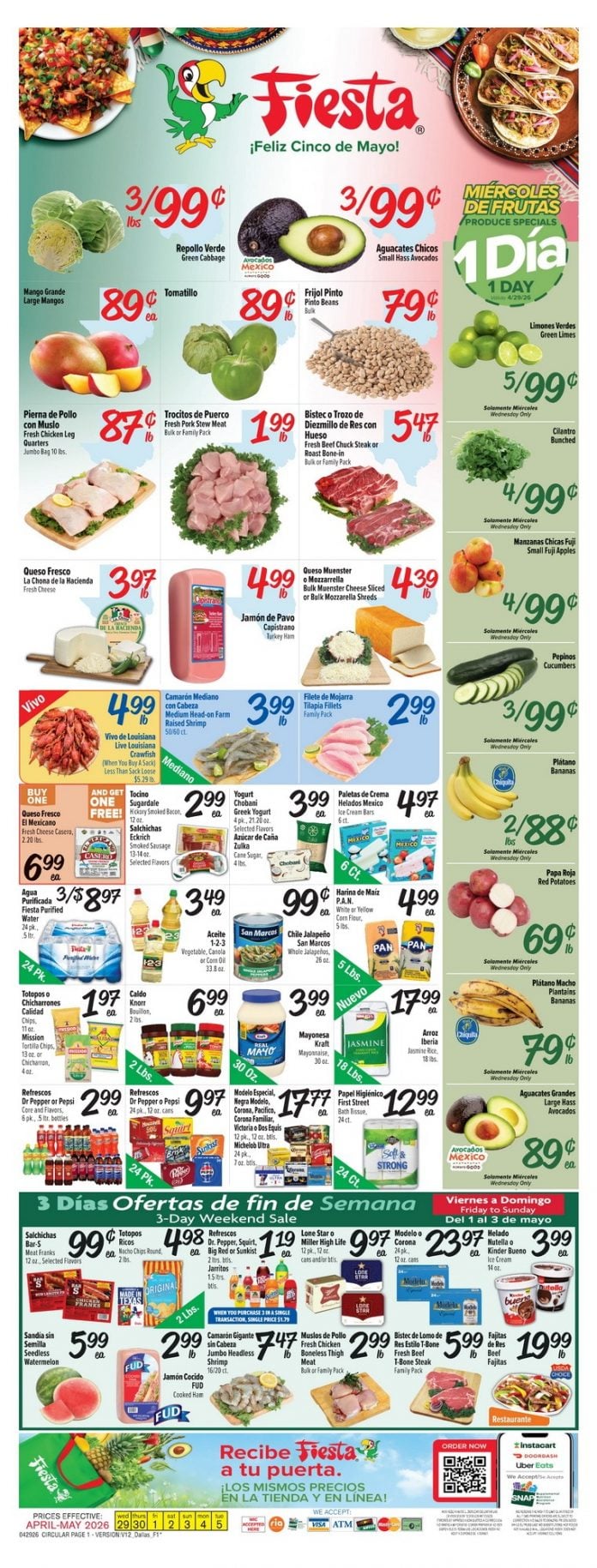 Fiesta Mart Weekly Ad Apr 29 – May 05, 2026