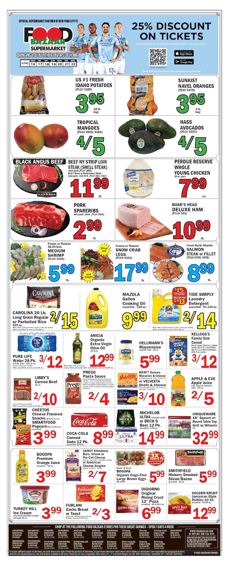 Food Bazaar Weekly Ad Apr 16 – Apr 22, 2026