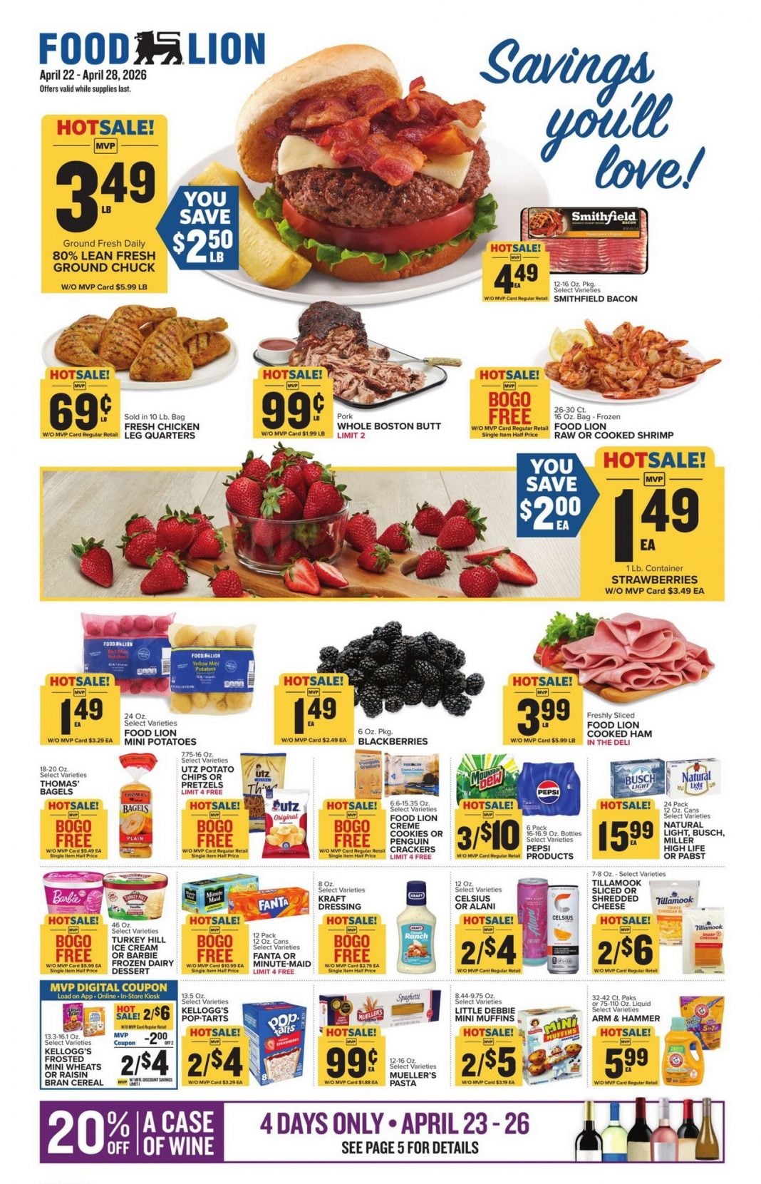 Food Lion Weekly Ad Apr 22 – Apr 28, 2026