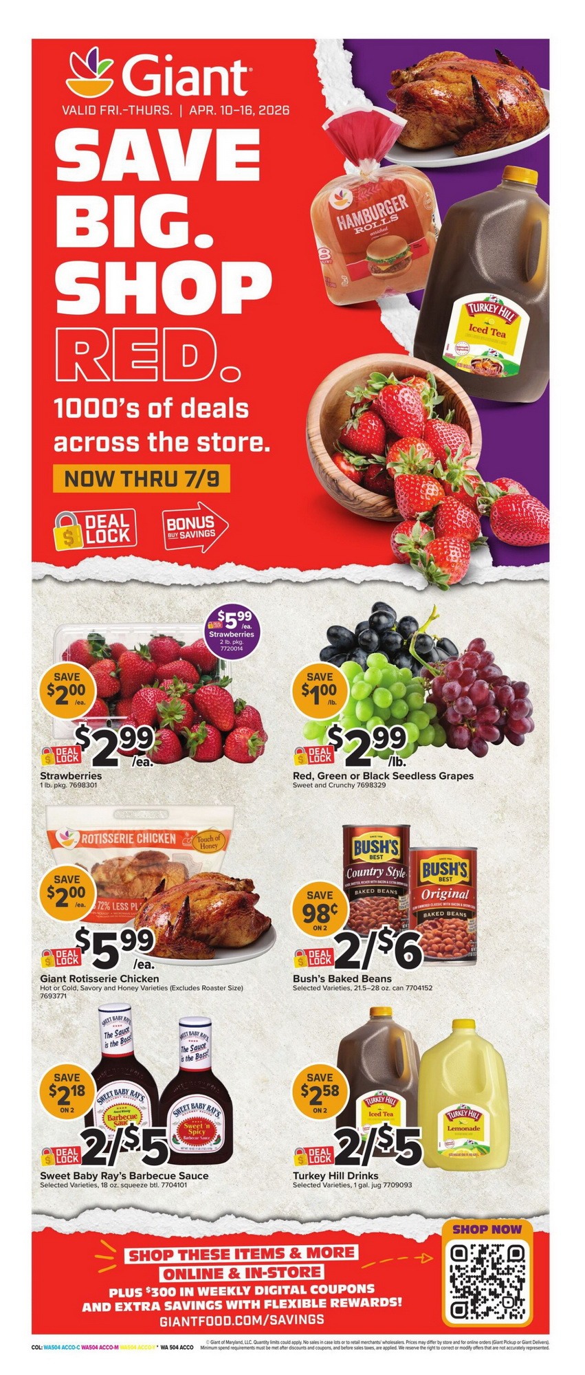 Giant Food Weekly Ad Apr 10 – Apr 16, 2026