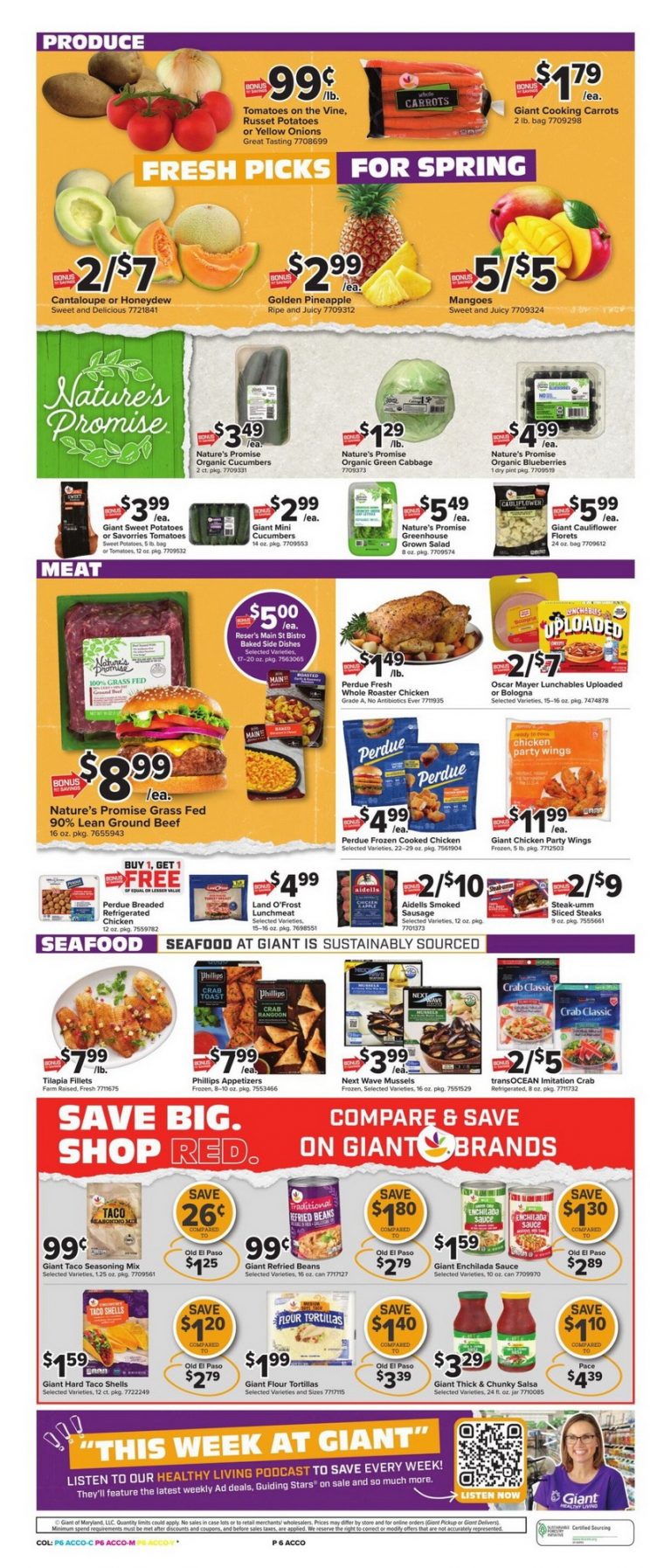Giant Food Weekly Ad Apr 17 – Apr 23, 2026