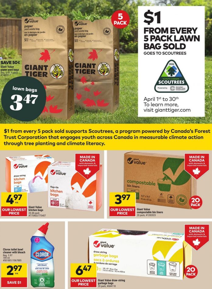 Giant Tiger Weekly Ad Apr 08 – Apr 14, 2026 (Mother's Day Promotion ...