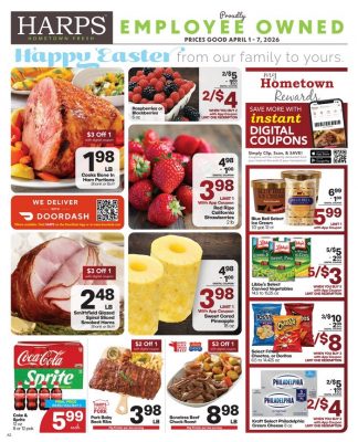 Harps Food Stores Weekly Ad Apr 01 – Apr 07, 2026 (Easter Promotion ...