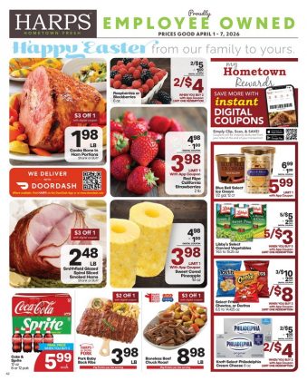 Harps Food Stores Weekly Ad Apr 01 – Apr 07, 2026 (Easter Promotion ...