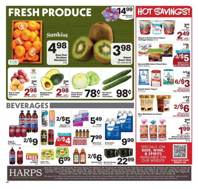 Harps Food Stores Weekly Ad Apr 15 – Apr 21, 2026
