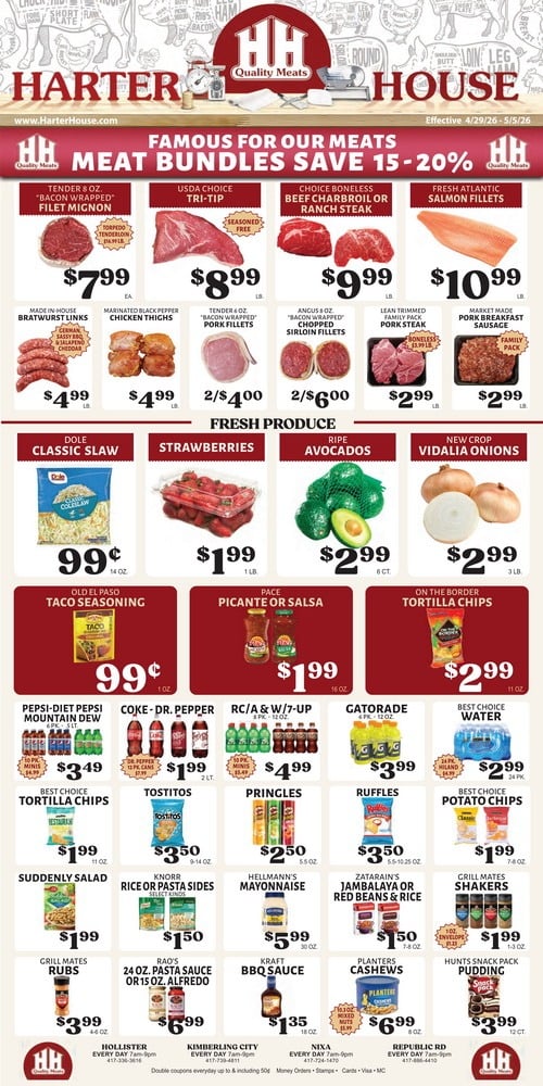 Harter House Weekly Ad Apr 29 – May 05, 2026