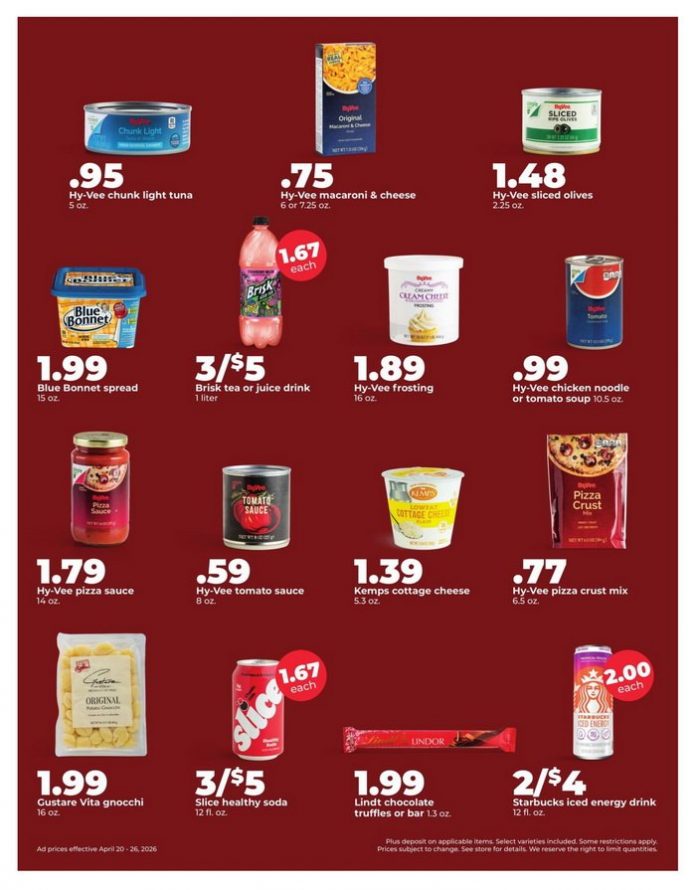 Hy-Vee Weekly Ad Apr 20 – Apr 26, 2026