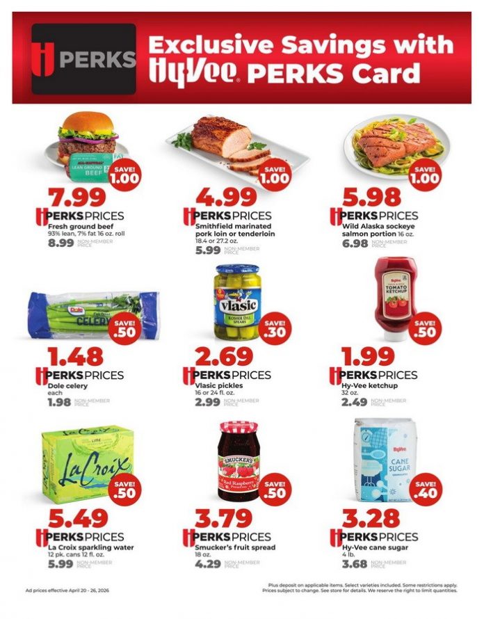 Hy-Vee Weekly Ad Apr 20 – Apr 26, 2026