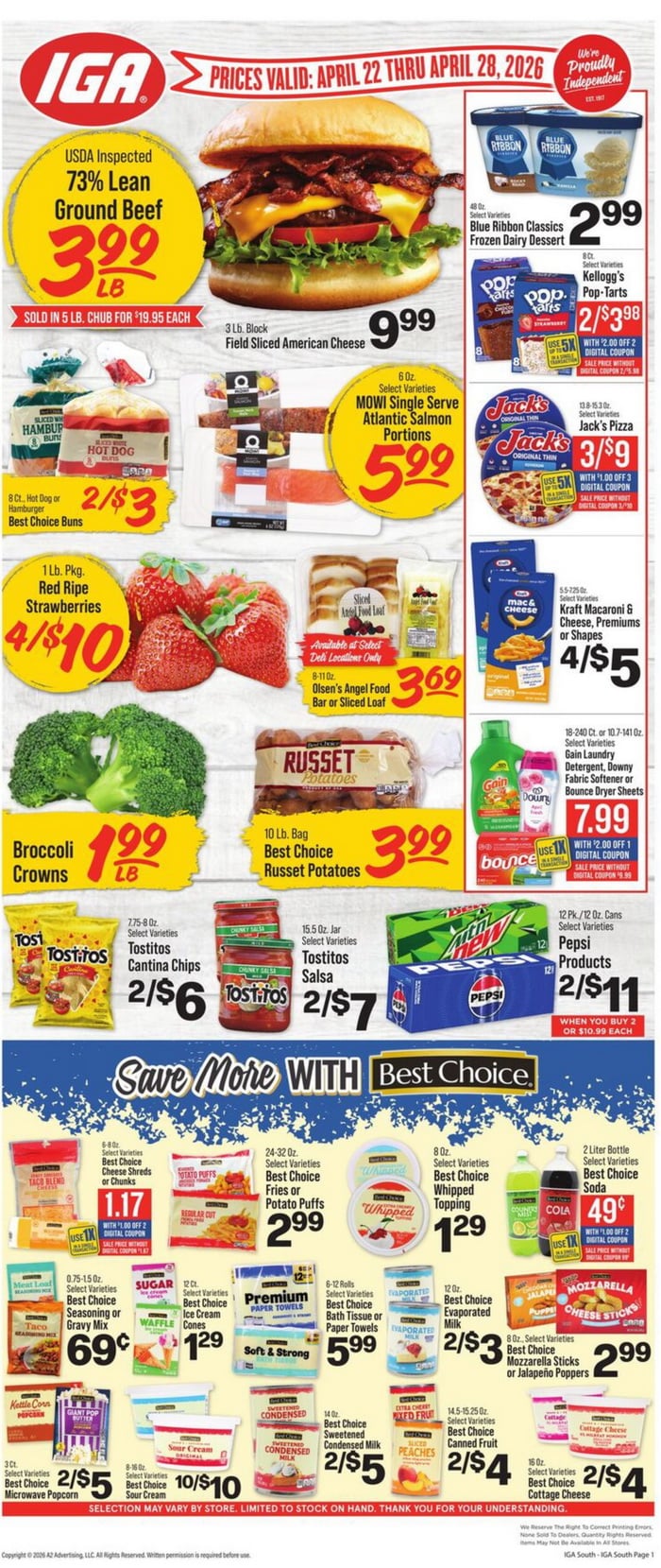 IGA Weekly Ad Apr 22 – Apr 28, 2026