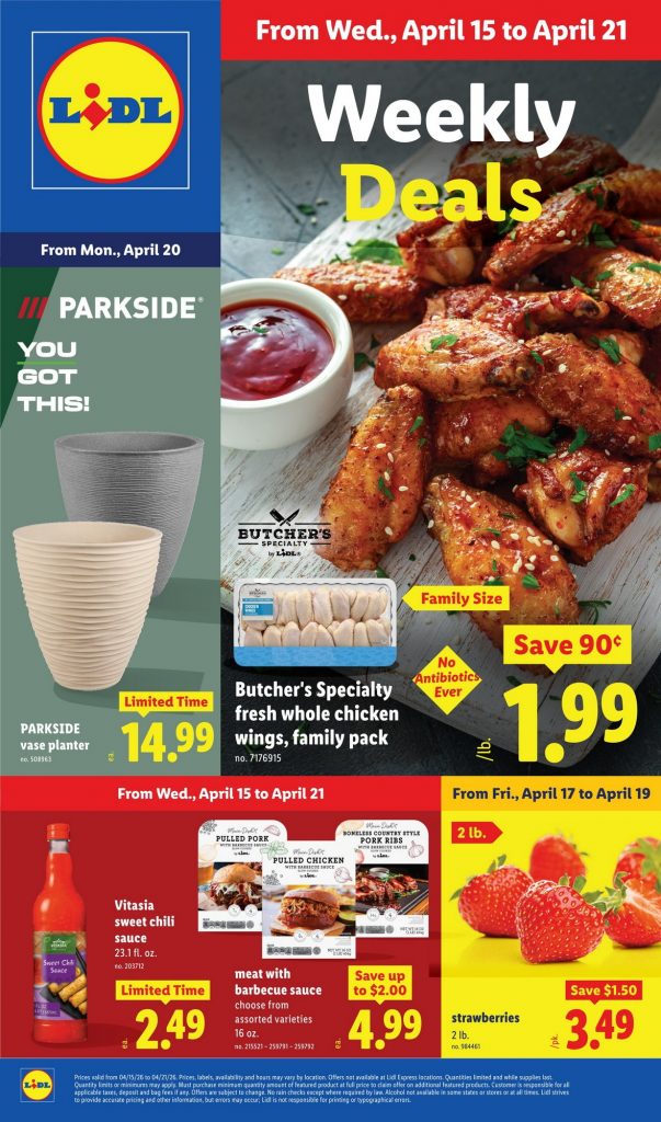 Lidl Weekly Ad Apr 15 – Apr 21, 2026