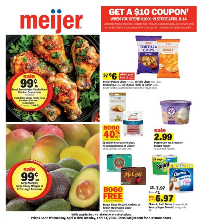 Meijer Weekly Ad Apr 08 – Apr 14, 2026