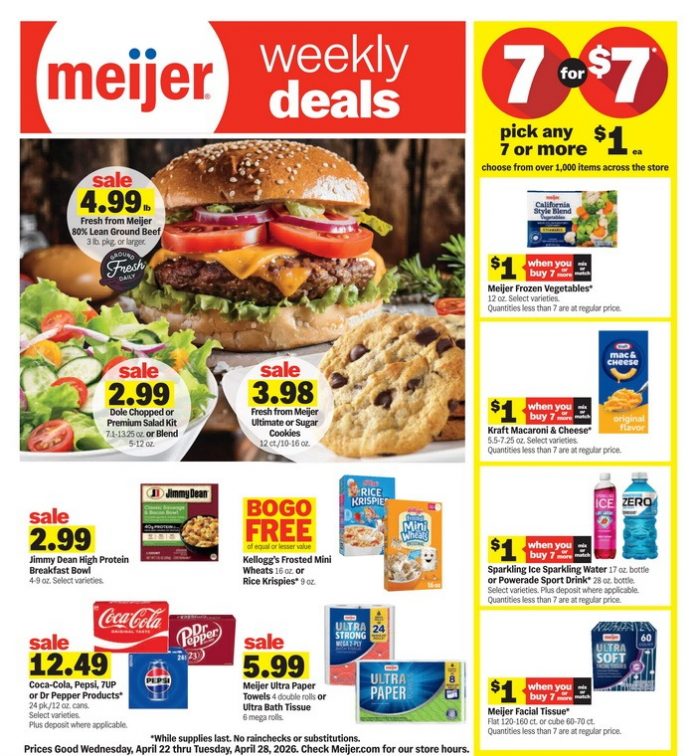 Meijer Weekly Ad Apr 22 – Apr 28, 2026