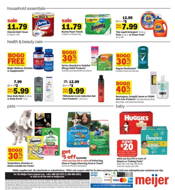 Meijer Weekly Ad Apr 22 – Apr 28, 2026
