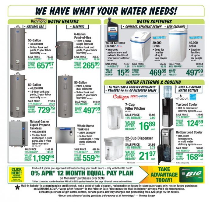 Menards Weekly Ad Apr 16 – Apr 26, 2026