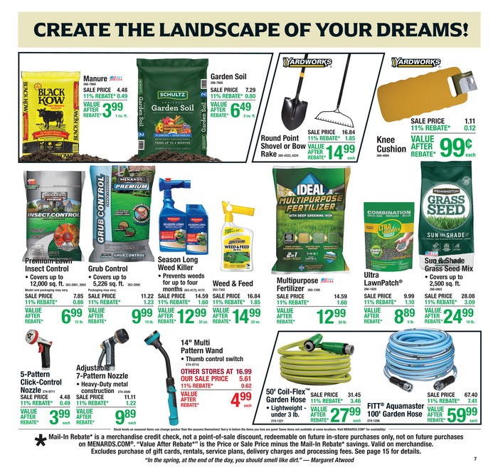 Menards Weekly Ad Apr 16 – Apr 26, 2026