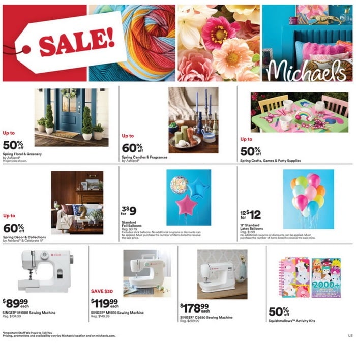 Michaels Weekly Ad Apr 05 – Apr 11, 2026