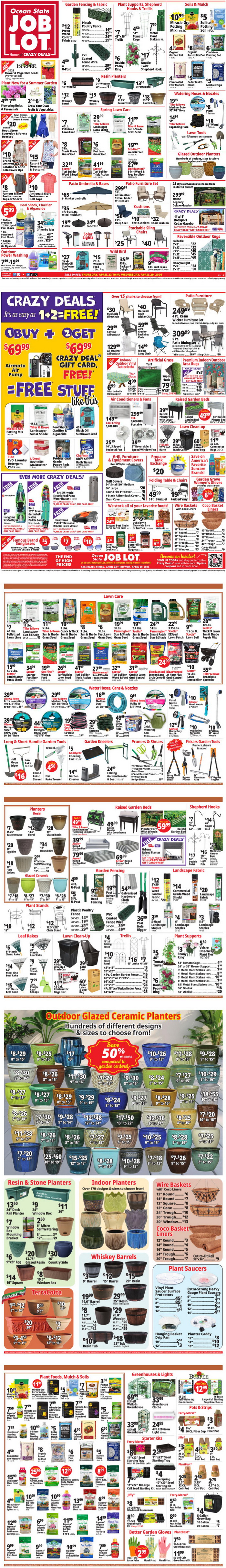 Ocean State Job Lot Weekly Ad Apr 23 – Apr 29, 2026
