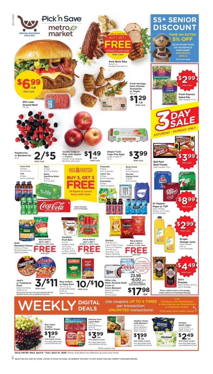 Pick 'n Save Weekly Ad Apr 08 – Apr 14, 2026