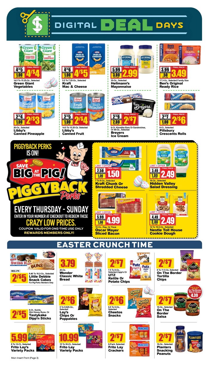 Piggly Wiggly Weekly Ad Apr 01 – Apr 07, 2026 (Easter Promotion Included)