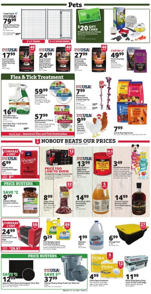Rural King Weekly Ad Apr 16 – Apr 22, 2026
