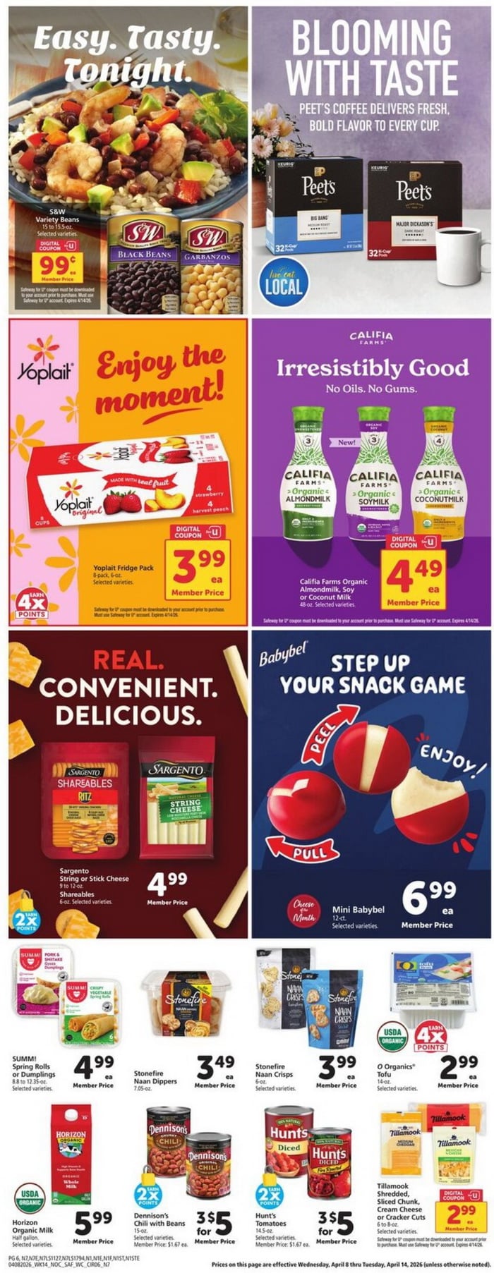 Safeway Weekly Ad Apr 08 – Apr 14, 2026