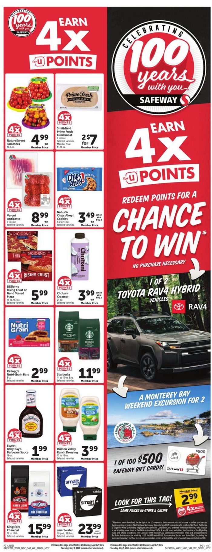 Safeway Weekly Ad Apr 29 – May 05, 2026