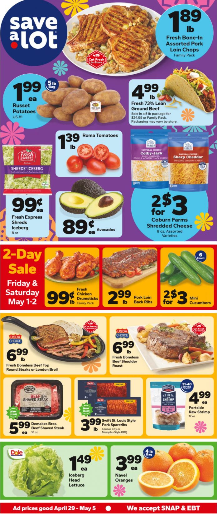 Save A Lot Weekly Ad Apr 29 – May 05, 2026