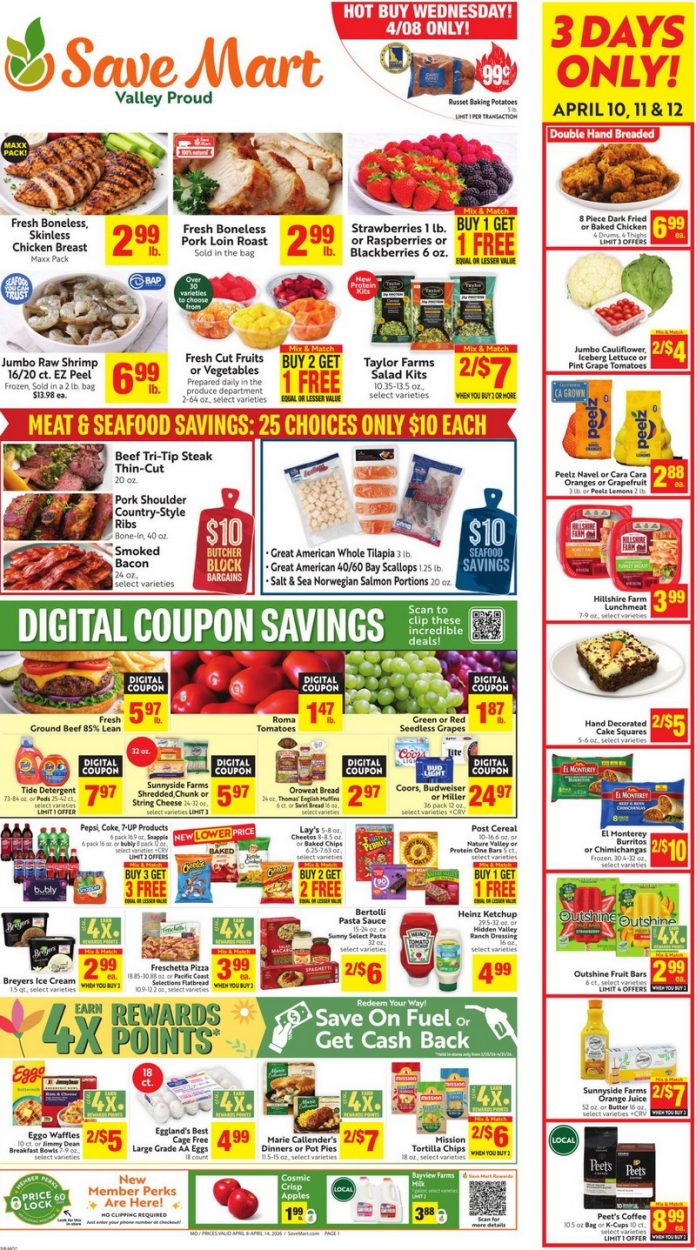 Save Mart Supermarkets Weekly Ad Apr 08 Apr 14 2026