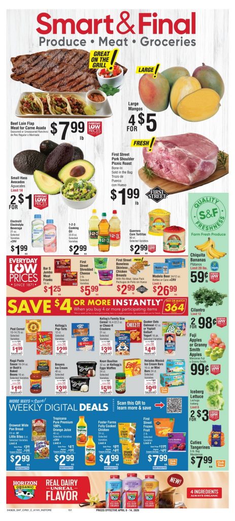 Smart & Final Weekly Ad Apr 08 – Apr 14, 2026