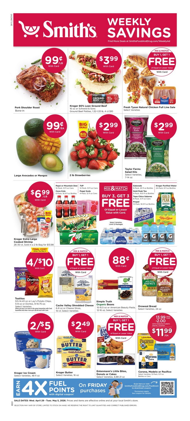 Smith's Food and Drug Weekly Ad Apr 29 – May 05, 2026 (Mother's Day ...