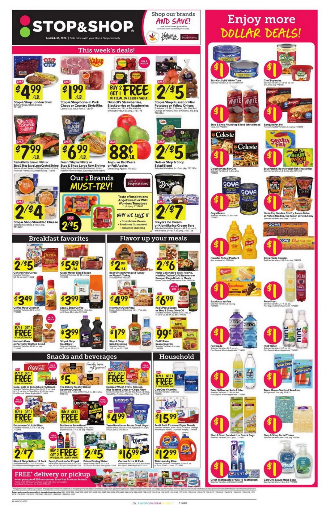 Stop & Shop Weekly Ad Apr 24 – Apr 30, 2026