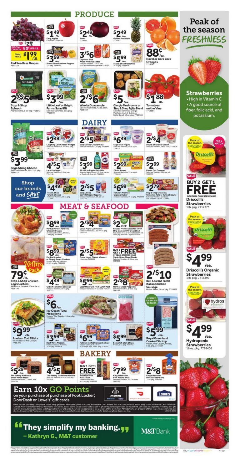 Stop & Shop Weekly Ad Apr 24 – Apr 30, 2026